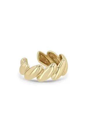 Zoe Chicco San Marco Single Ear Cuff - 14k Yellow Gold