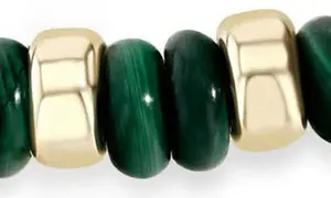 Zoe Chicco Malachite Beaded Bracelet