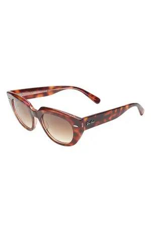 Ray-ban 52mm Gradient Sunglasses - Clear