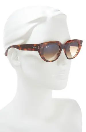 Ray-ban 52mm Gradient Sunglasses - Clear