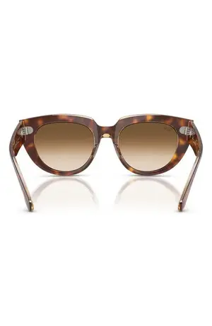 Ray-ban 52mm Gradient Sunglasses - Clear