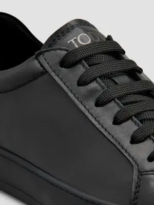 TOD'S Monogrammed Calfskin Sneakers