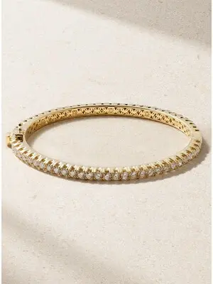 SYDNEY EVAN 14-karat Diamond Bangle
