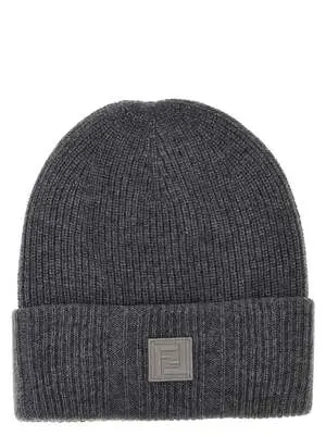 Fendi FF Beanie Gray