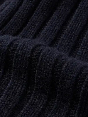 Purdey Ribbed Cashmere Scarf