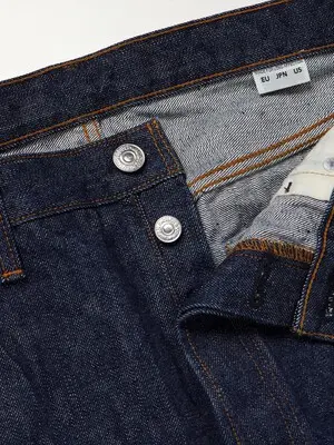 ORSLOW Straight-leg Selvedge Jeans