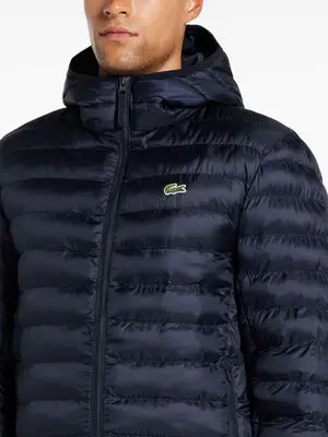 Lacoste Water-repellent Padded Jacket - Blue
