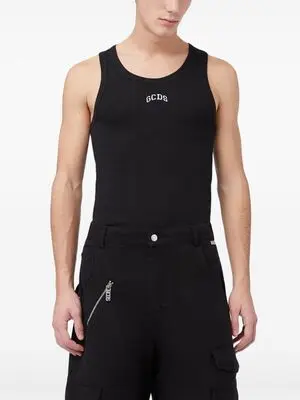 Gcds Logo-print Tank Top - Black