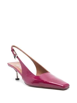 Paris Texas 60mm Patent Slingback Pumps