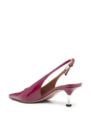 Paris Texas 60mm Patent Slingback Pumps