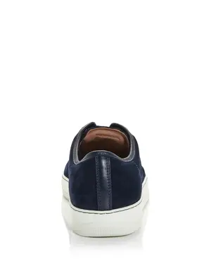 LANVIN Dbb1 Corduroy Sneakers - Navy Blue
