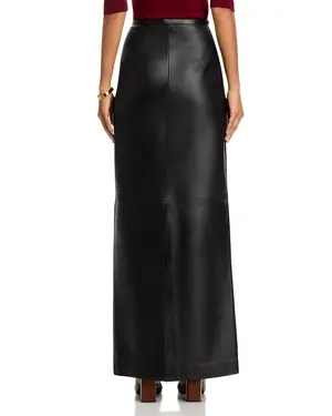 Co Leather Maxi Skirt