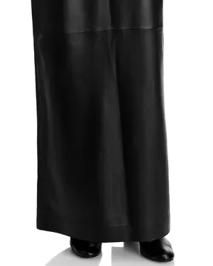 Co Leather Maxi Skirt