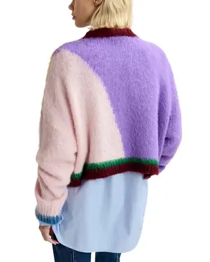 Essentiel Antwerp Color Blocked Sweater