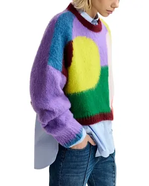 Essentiel Antwerp Color Blocked Sweater