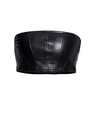 AS By DF Magra Recycled Leather Top