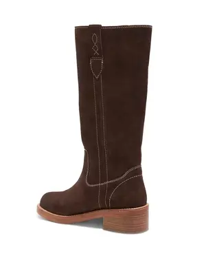 Free People Blaze Block Heel Boots - Weathered