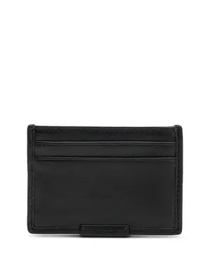 ALLSAINTS Dove Leather Cardholder - Black