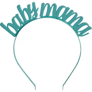 JOLLITY & CO Milestone Events Metal Headband - Blue Baby Mama