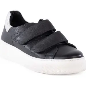 Seychelles Trading Places Platform Sneaker - Black Leather