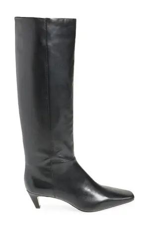 REFORMATION Remy Knee High Kitten Heel Boot