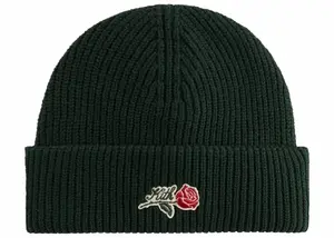 Kith Script Rose Felt Cotton Beanie Stadium