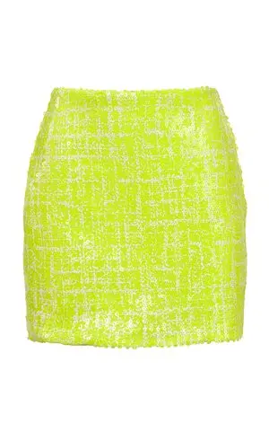 FRANCESCA MIRANDA Nora Sequined Mini Skirt