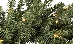 BALSAM HILL Balsam Fir Pre Lit Wreath