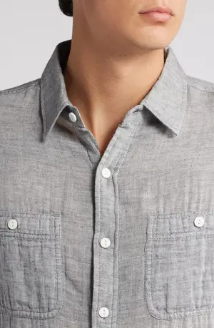 SCHOTT Double Weave Work Shirt