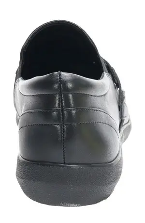 DAVID TATE Serene Loafer - Black Brushed Calf