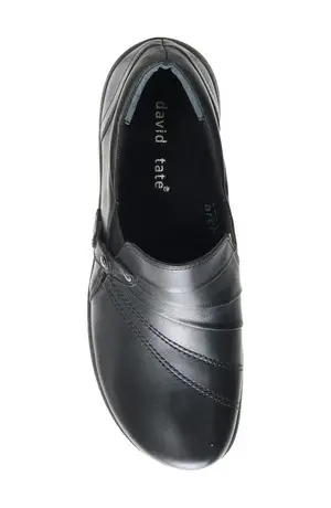 DAVID TATE Serene Loafer - Black Brushed Calf