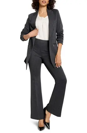 NIC+ZOE Pinestripe Ponte Bootcut Pants