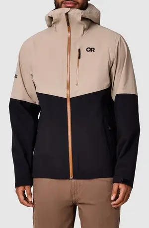 OUTDOOR RESEARCH Foray 3l Waterproof Jacket - Pro Khaki/black