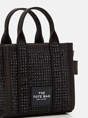 Marc Jacobs Mini Tote Bag With Embellishments - Black