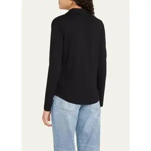 Majestic Filatures Soft Touch Button-front Shirt