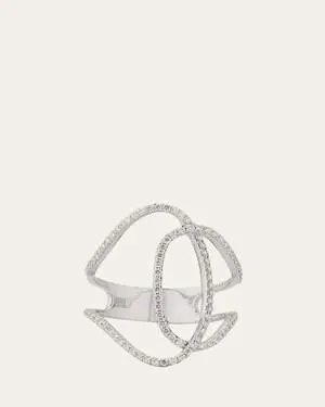 Lana Jewelry 14K Gold Diamond Ring White
