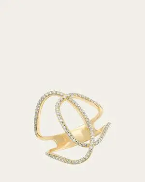 Lana Jewelry 14K Gold Diamond Ring Yellow