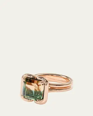 Nak Armstrong 20k Bicolor Tourmaline Ring