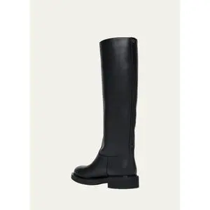 GIANVITO ROSSI Tall Leather Riding Boots - Brown