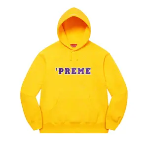 Supreme Hooded Sweatshirt - Yellow