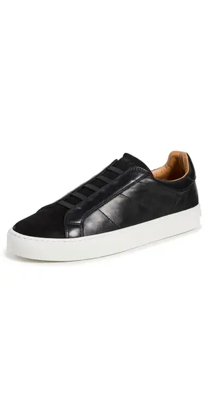 Greats Royale 2.0 Leather Slip-on Sneakers - Black