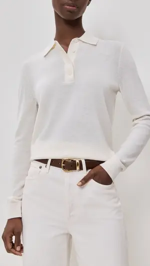 Anderson's Narrow Calf Leather Belt - Taupe Brown