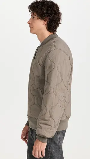 Alpha Industries Reversible Quilted Ma-1 Flight Jacket