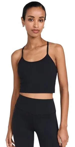 Splits59 Airweight Crop Top - Black