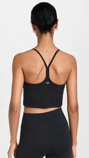 Splits59 Airweight Crop Top - Black