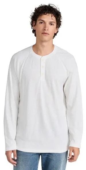 Faherty Brand Long Sleeve T-shirts For Men