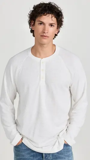 Faherty Brand Cloud Long Sleeve Henley