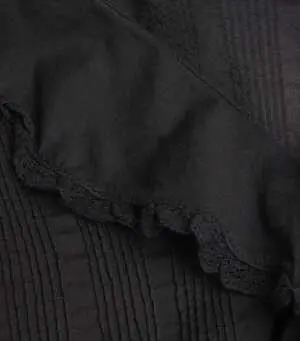 DÔEN Ruffled Hardy Blouse