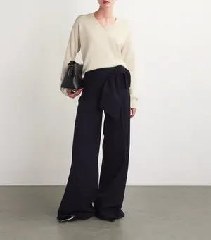 Harrods Cashmere V-neck Sweater