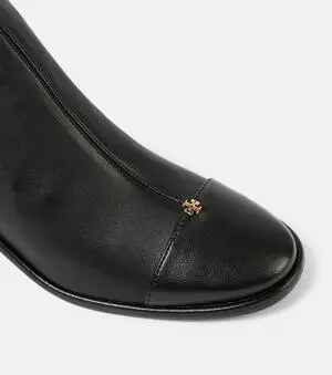Tory Burch Leather Knee-high Boots